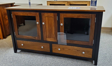 Two tone entertainment center store