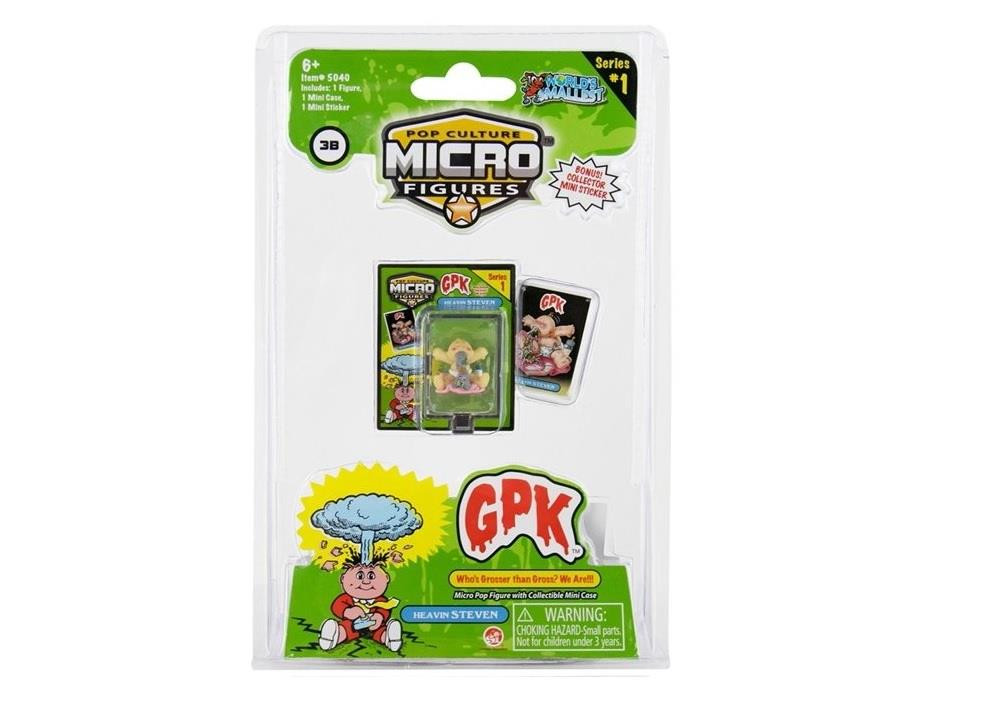 World's Smallest Garbage Pail Kids Series 1 Mini Figure, Heavin Steven ...