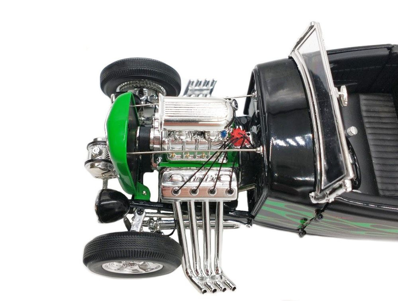 A1805020 ACME 1/18 1932年モデル フォード FORD BLOWN HOT ROD ROADSTER WITH RAT FINK FIGURE ラットフィンクフィギュア付き｜自動車