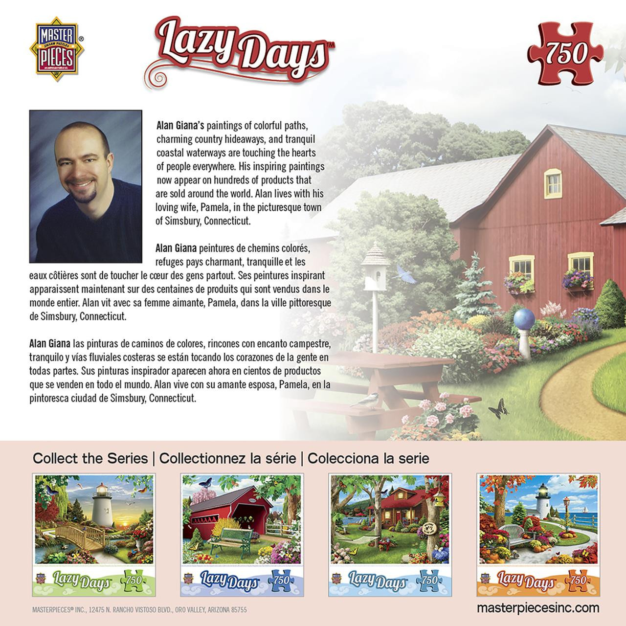 Masterpieces Lazy Days Picnic Paradise - 750 Piece Jigsaw Puzzle By ... Masterpieces Lazy Days Picnic Paradise - 750 Piece Jigsaw Puzzle By ...