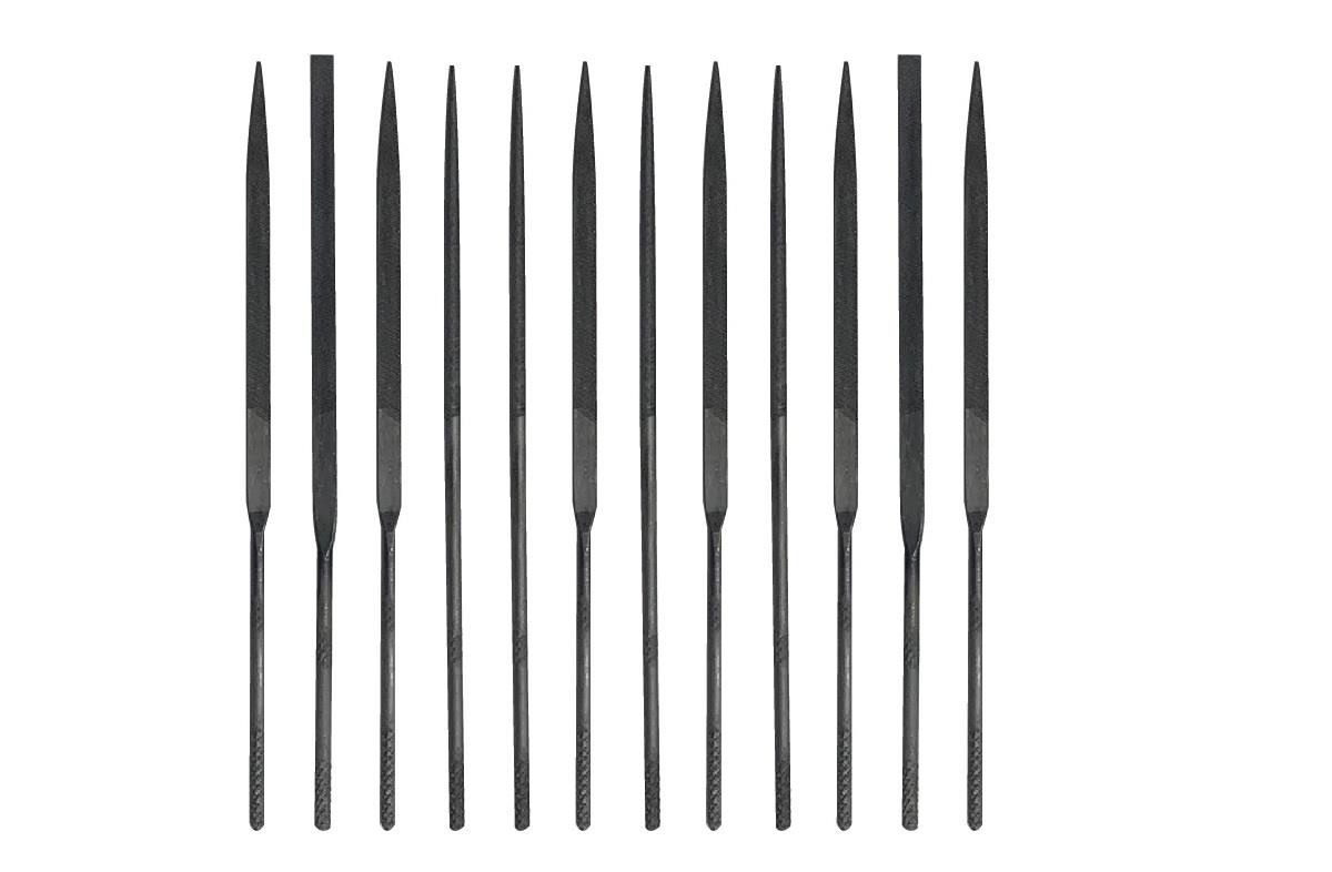 Excel 12-Piece Assorted Steel Needle File Set 55607 - Retro Hobby
