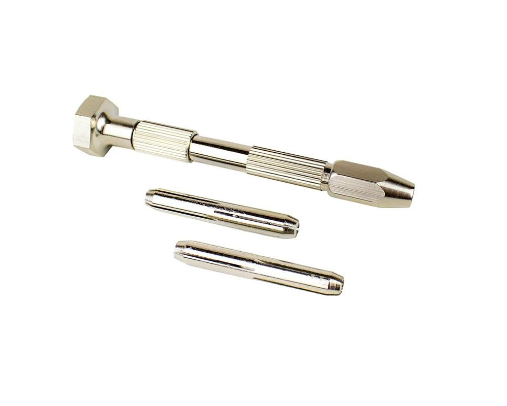 Excel Swivel Head Pin Vise with 4 Chucks 55661 - Retro Hobby