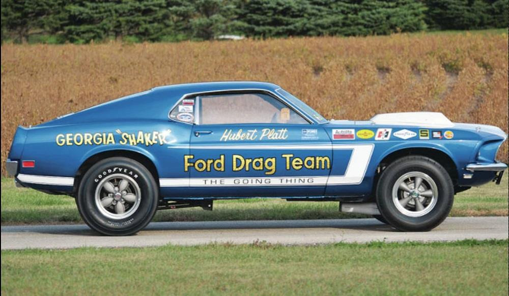 Acme 1:18 Scale 1969 Ford Mustang SOHC - Ford Drag Team - Georgia ...