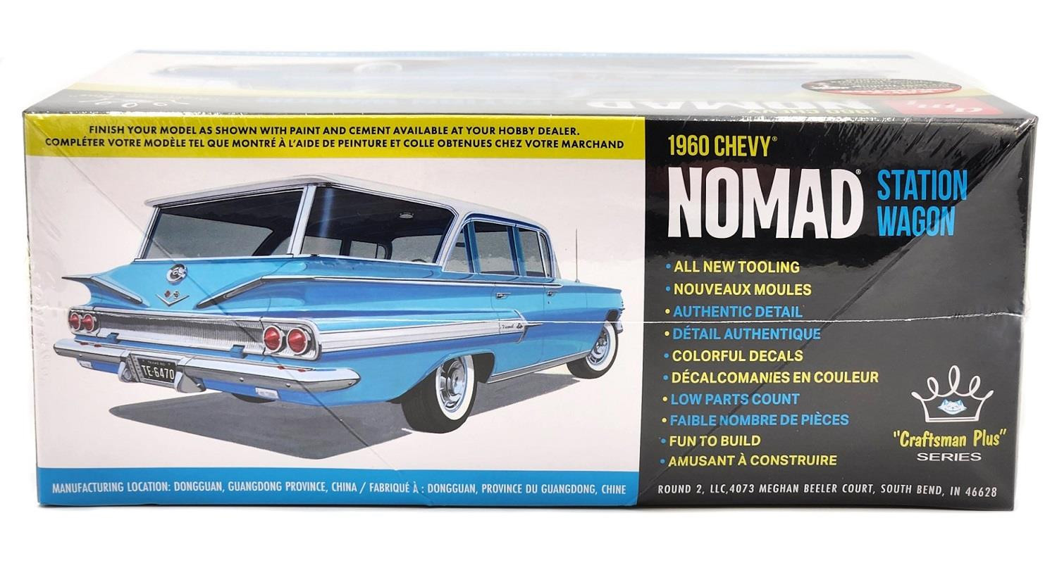 AMT 1:25 Scale 1960 Chevy Nomad Station Wagon Model Kit AMT1402M ...
