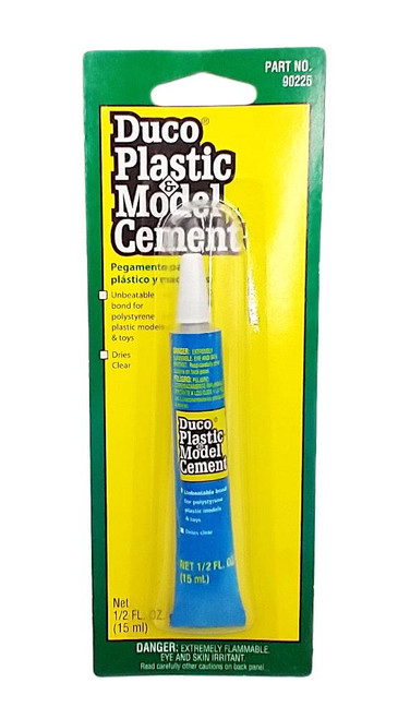 Duco Plastic and Model Cement Glue 0.5 oz. - Retro Hobby