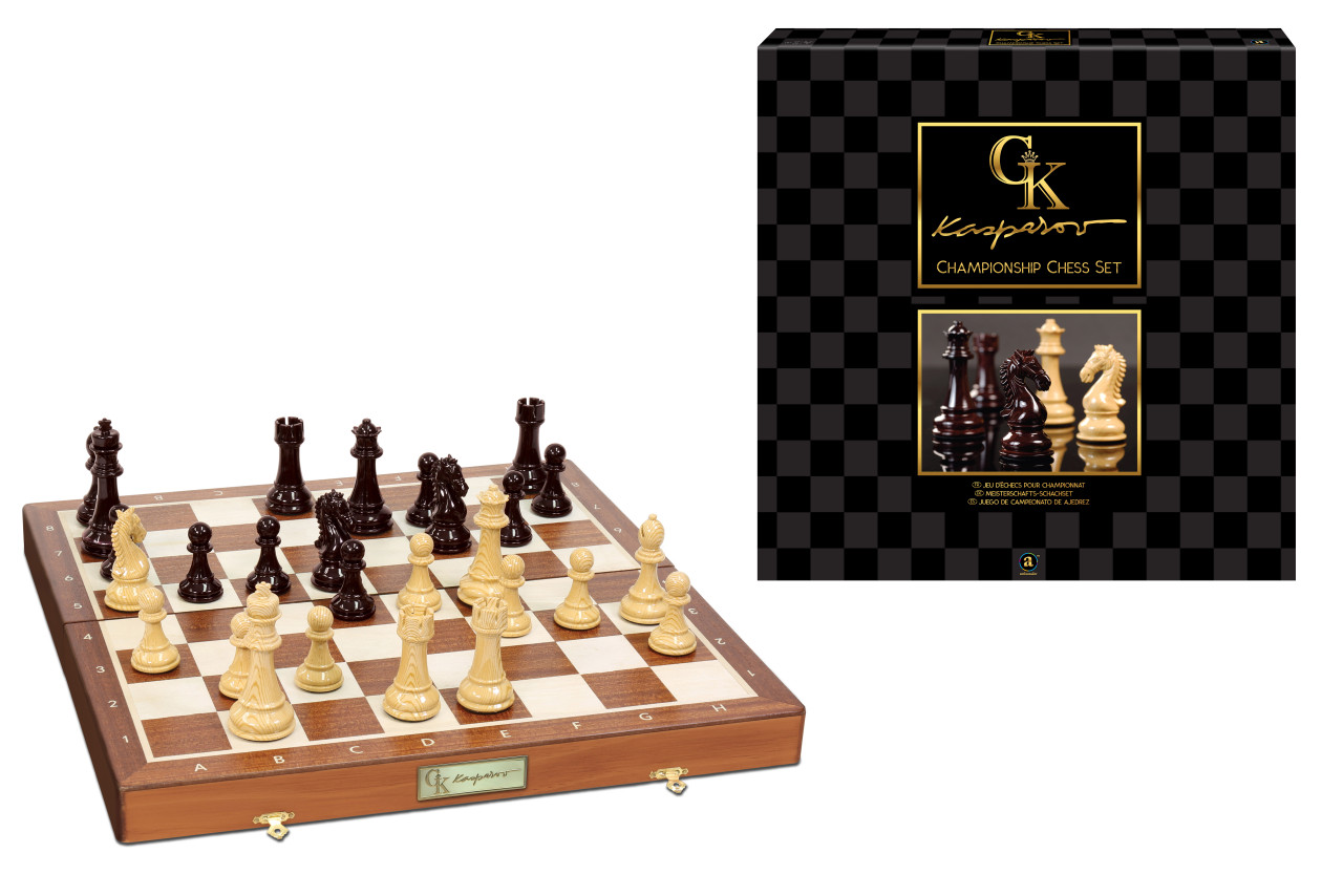 Kasparov Championship Chess Set | Toymate | Traditional Board Games Kasparov Championship Chess Set | Toymate | Traditional Board Games