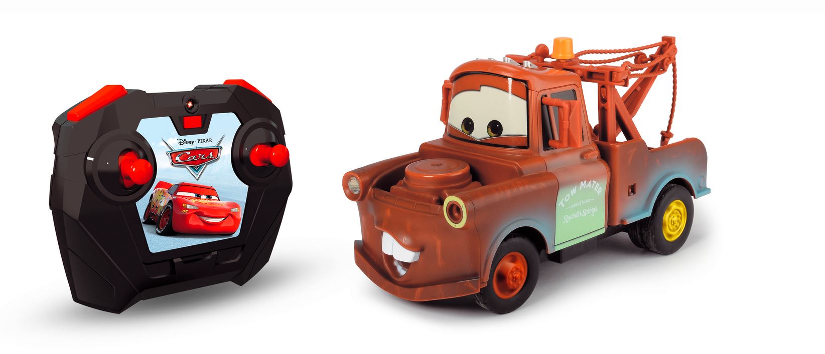 Disney Cars RC Turbo Racer Mater 1 24 Toymate