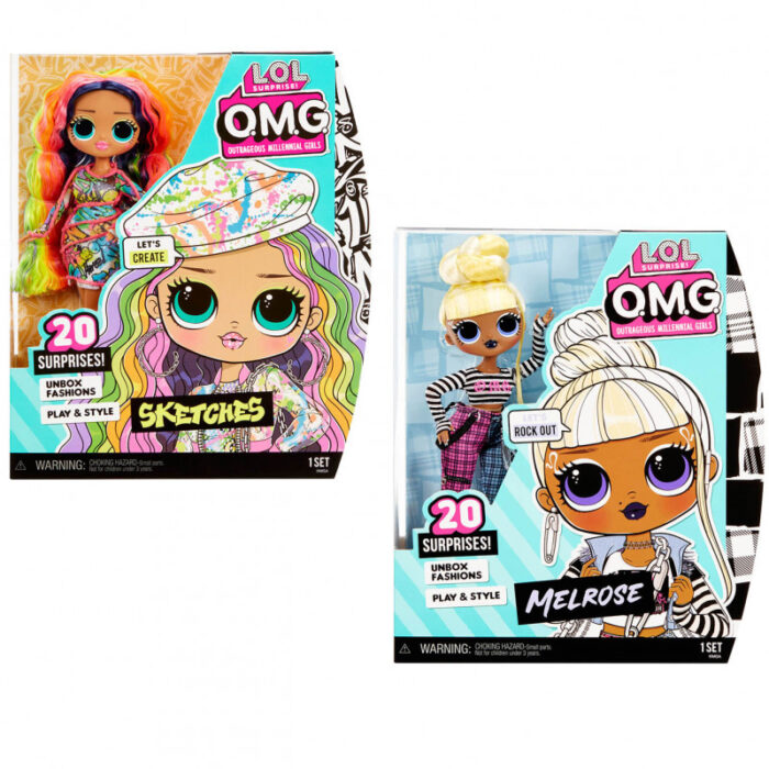 L.O.L Surprise OMG Core Series 6 - Sketches & Melrose | Toymate