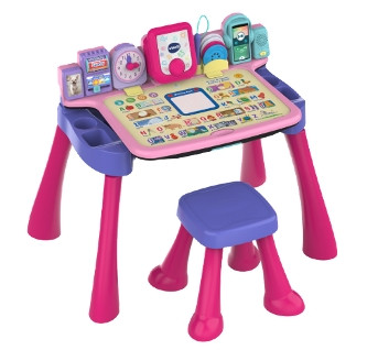 Vtech Learn & Draw Activity Desk Pink | Toymate | Preschool & Baby