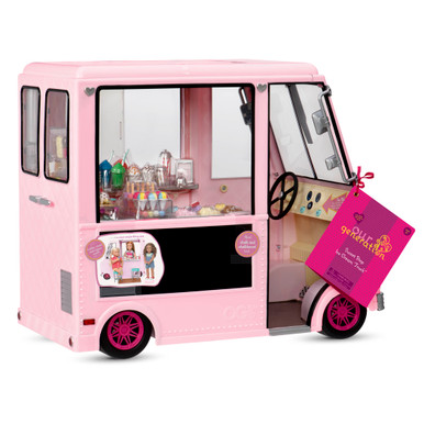 Our Generation Sweet Stop Ice Cream Truck Pink | Toymate