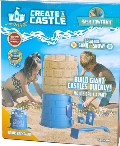 Create a Castle Sand & Snow Castle Basic Tower Kit | Toymate