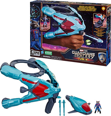 Marvel Guardians of the Galaxy Vol. 3 Galactic Spaceship with Rocket ...