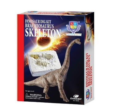Glow Skeleton Dig Kit Brachiosaurus | Toymate