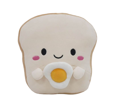 Soft Egg Toast Plush 23cm | Toymate