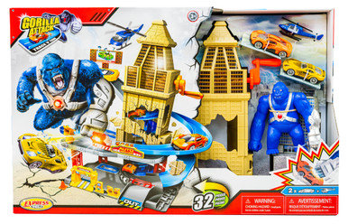 Express Wheels - Track N' Town Gorilla Attack Playset | Toymate