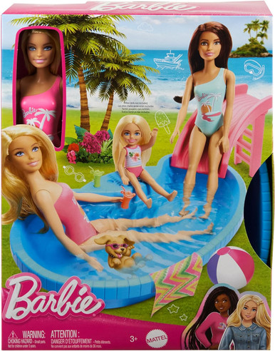 Barbie Doll and Pool Playset Toymate