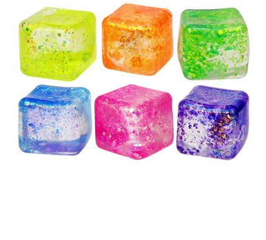 Stretchy Maltose Glitter Ice Cube | Toymate