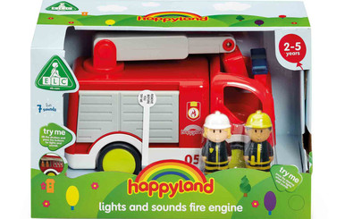 Early Learning Centre - Happyland Lights and Sounds Fire Engine | Toymate