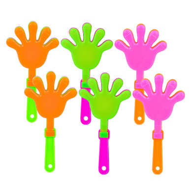 Hand Clappers 6pcs | Toymate