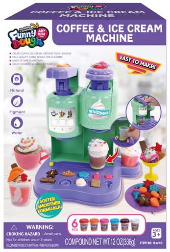 Funny Dough Coffee & Ice-Cream Machine | Toymate