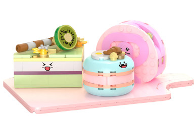 Build Worx Building Blocks Dessert Set | Toymate