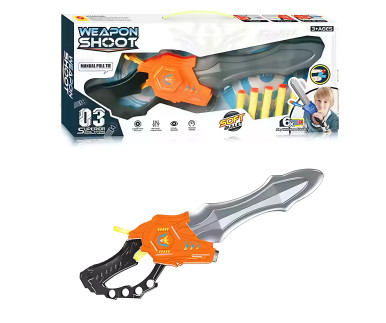 True Shot Blasters Dart Shoot Sword | Toymate