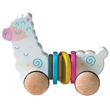 Budaboo Wooden Pull Along Animals | Toymate
