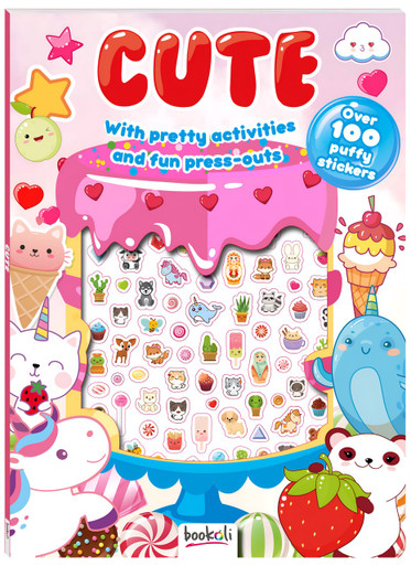 Bookoli Puffy Sticker Windows Cute | Toymate