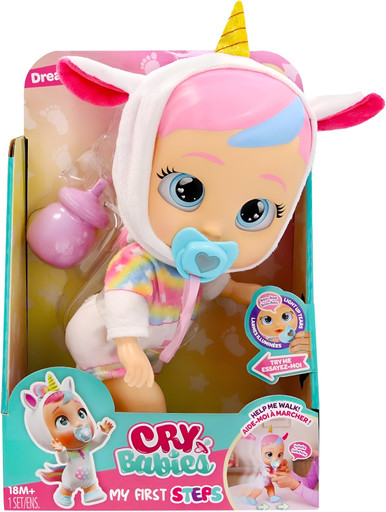 Cry Babies My First Steps Dreamy Baby Doll | Toymate