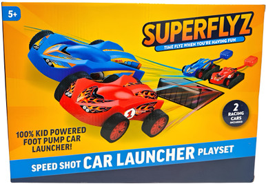 Superflyz Speed Shot Car Launcher Playset | Toymate