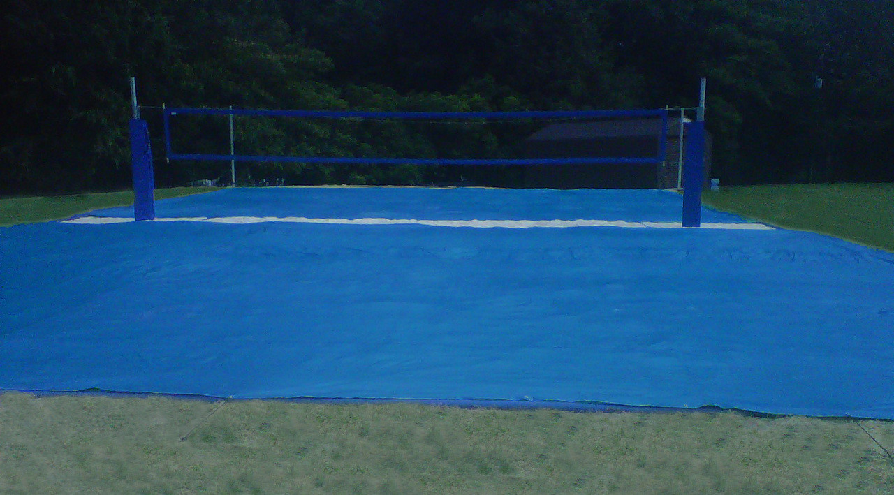 Basic Tarp Style Beach Volleyball Court Covers