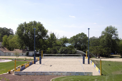 Basic Tarp Style Beach Volleyball Court Covers