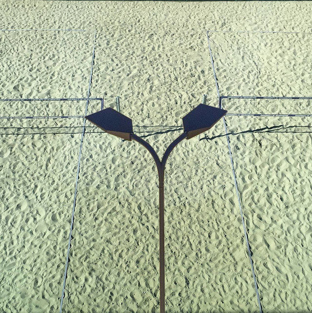 20 ft 90 Degree Twin Head LED-VCL Volleyball Light - VolleyballUSA.com ...