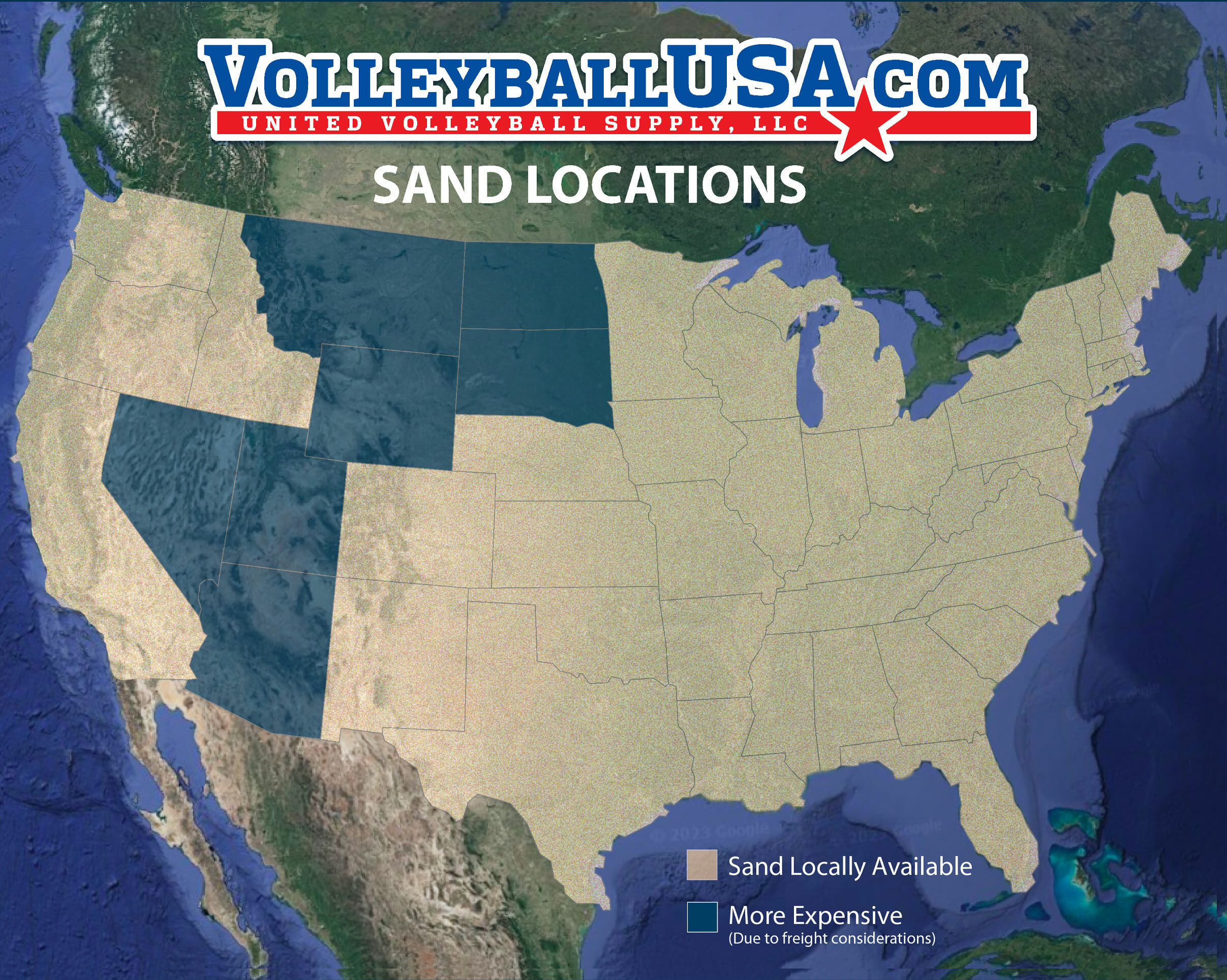 Beach Volleyball Sand - VolleyballUSA.com