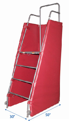 Free Standing Referee Stand with Wrap Around Pad