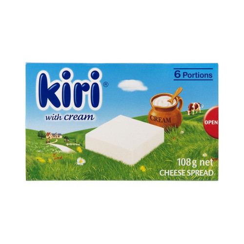 KIRI Creamy Processed Cheese 108g - Bakkal International Foods