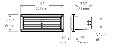 Philips Hadco RSC2 Landscape LED Step Light
