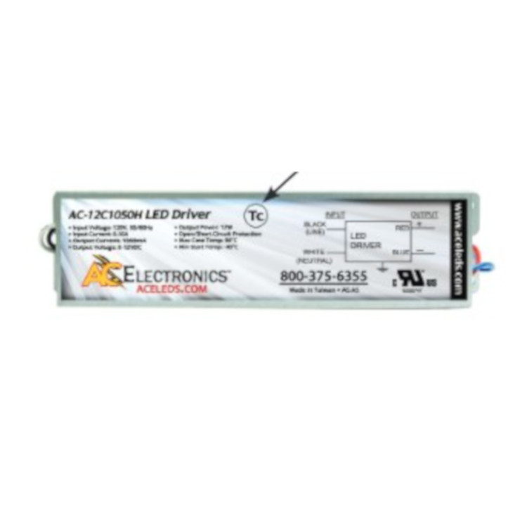 12W Constant Current LED Driver AC Electronics