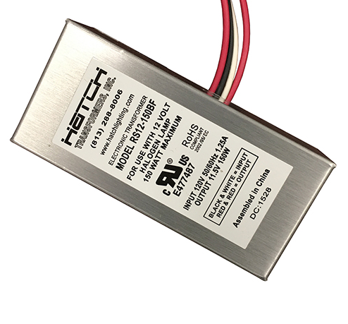 Hatch 12 Volt 150 Watts Plug In Transformer 12V Enclosed Electronic