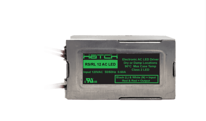 RL12-30M-LED Hatch LED Driver | 30W 120VAC-in 12VAC-out