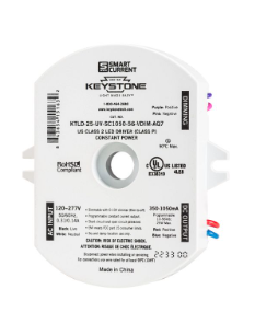 KTLD-25-UV-SC1050-56-VDIM-AQ7 Keystone Programmable Constant Current ...