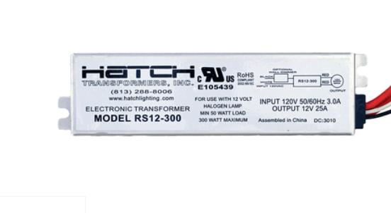 Hatch RS12-300 Electronic Transformer 300W 12V Transformer