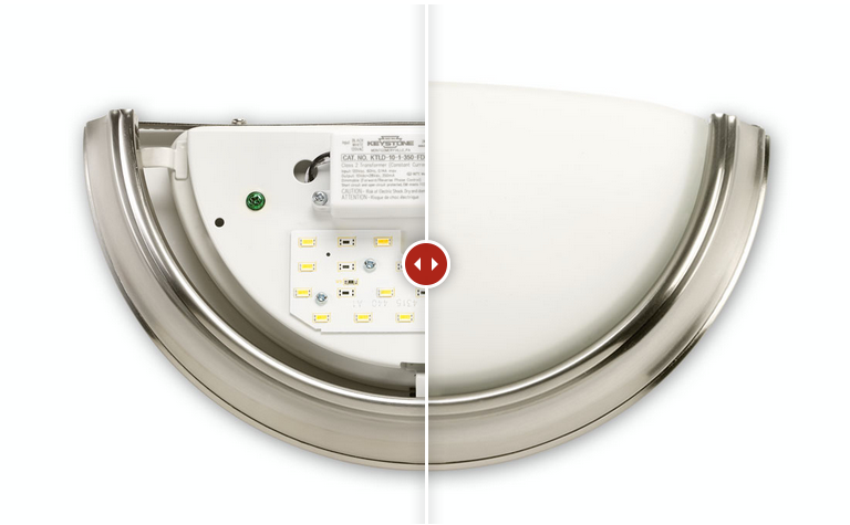 KT-RKIT-HCP-8-xx0-8xx-FDIM Keystone 8" Sconce LED Retrofit Kits