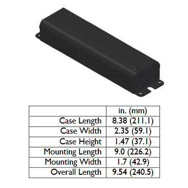 Advance Xitanium LEDINTA0350C425FO LED Driver | 150W 350mA