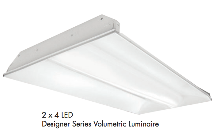 TCP 2x4 55W LED Volumetric Luminaire Troffer