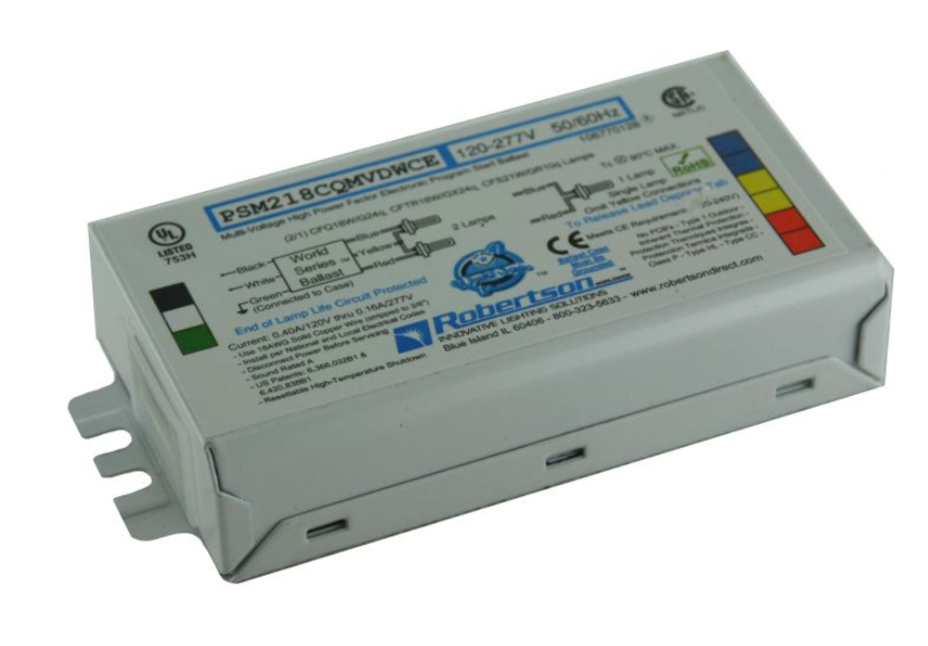 PSM218CQMVDWCE Robertson CFL 18W Ballast