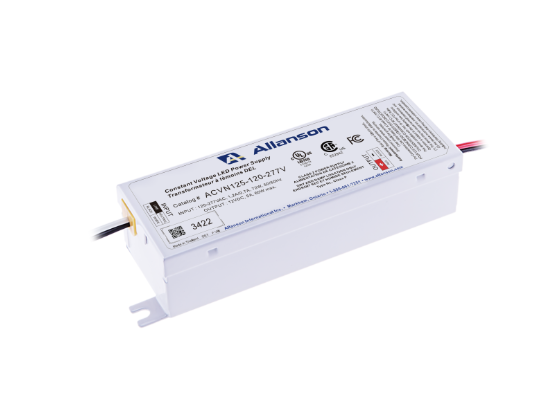 ACVN-125-120-277V Allanson Constant Voltage LED Power Supply | 60W ...