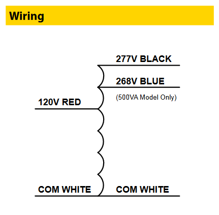 120:277-275VA Thomas Research Products Step-Up AutoTransformer