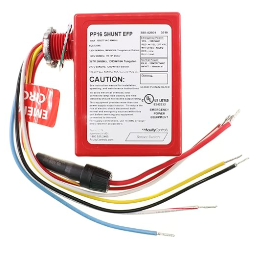 PP16 SHUNT EFP Acuity Sensor Switch Emergency Bypass Relay | 16A EFP