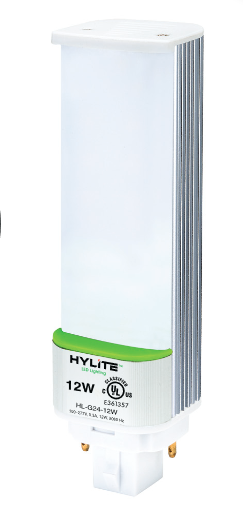 Hylite HL-G24-12W LED PL Lamp | 12W 1350-Lumen 35K/40K/50K